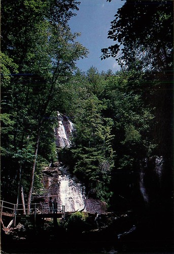 Postcard Anna Ruby Falls, Chattahoochee National Forest, Georgia | eBay