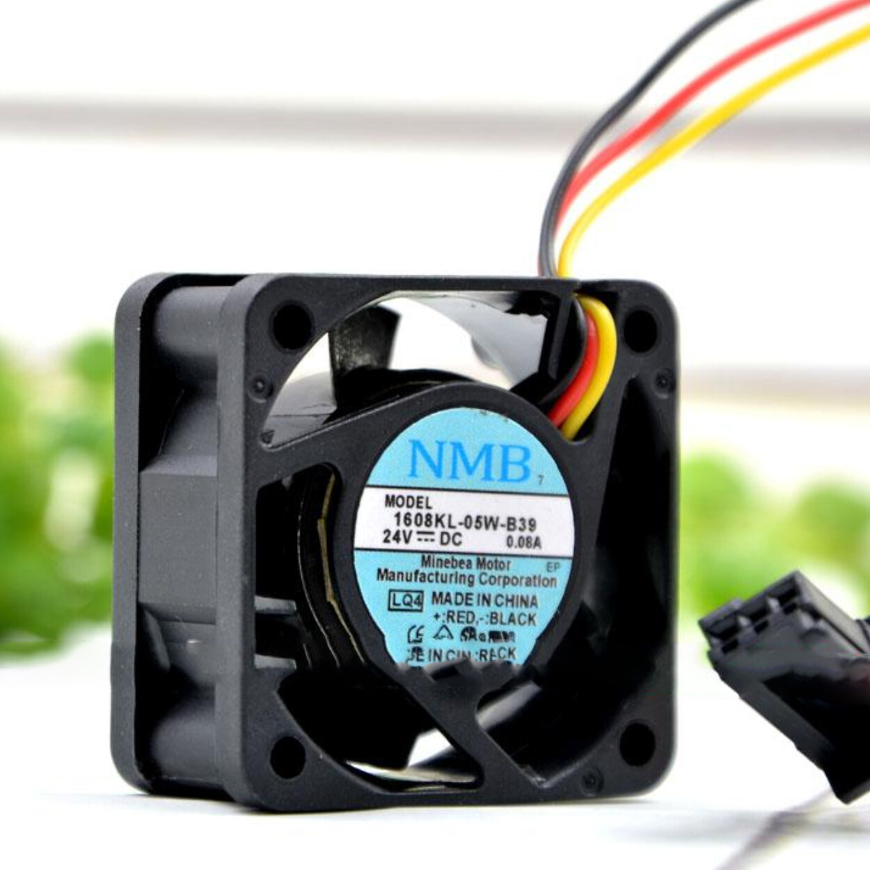 NMB 1608KL-05W-B39 24V0.08A with Fanuc plug FANUC dedicated fan ...