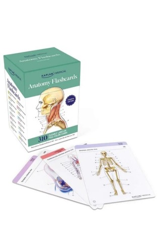 KAPLAN MEDICAL Anatomy Flashcards: 300 Flashcards - Gently Used ...
