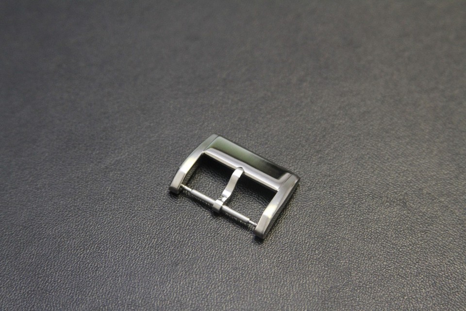 20mm Polish 316L Stainless Steel Tongue Watch Band Buckle for Pilot ...