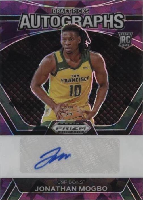 2024 Panini Prizm Draft Picks - Draft Picks Autographs Jonathan Mogbo # ...