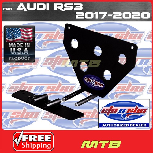 For 17-2020 RS3 SNS150 Quick-Release Front License Plate Mount Bracket ...