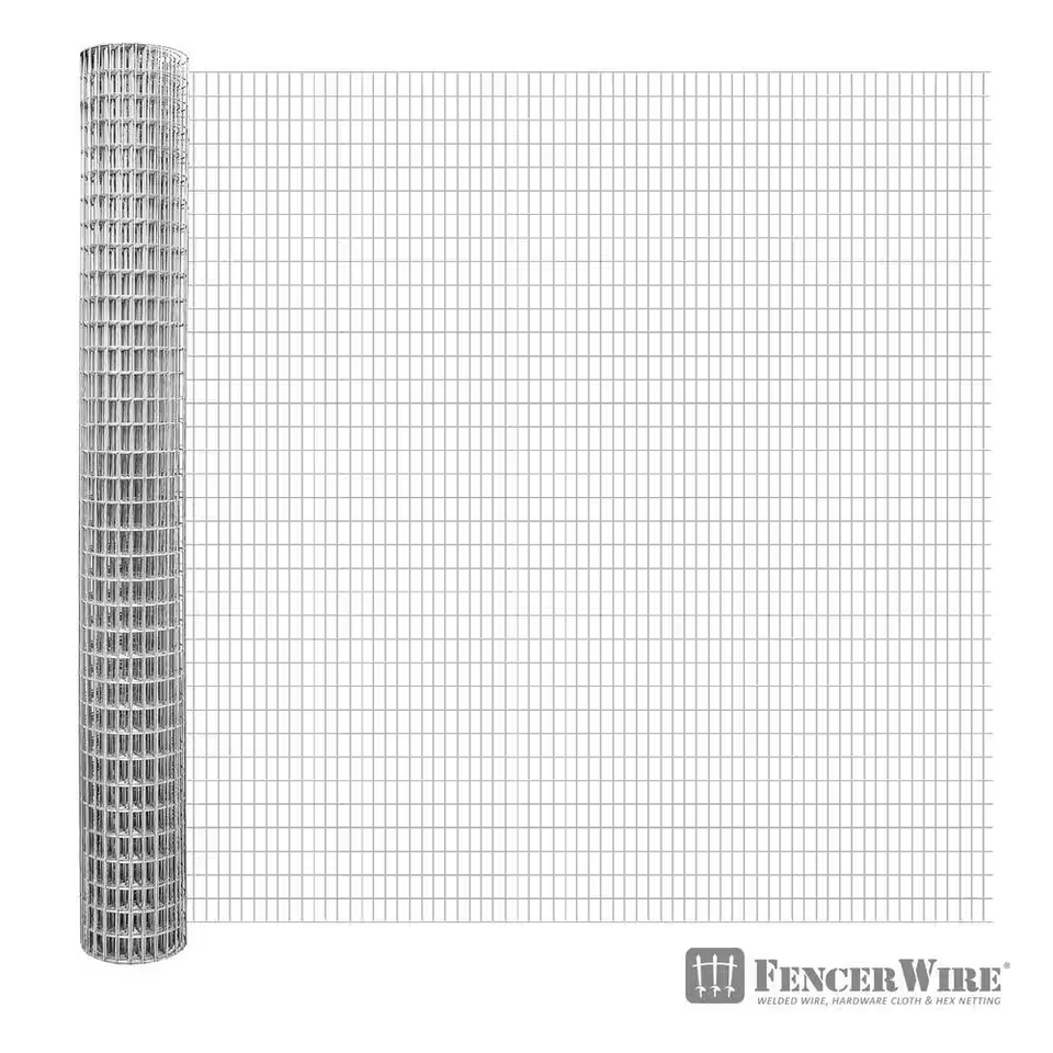 3 Ft. X 25 Ft. 16-Gauge Welded Wire Fence, Mesh Size 1/2 In. X 1 In ...