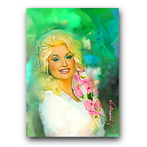 Dolly Parton #26 Art Card Limited 32/50 Edward Vela Signed (Celebrities ...
