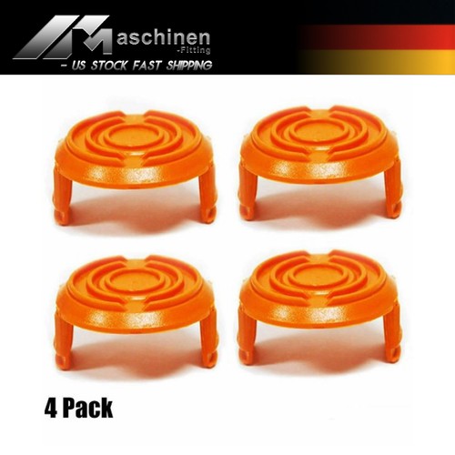 4 Pack Spool Cap Cover Worx 50006531 WA6531 For Cordless Grass Trimmer ...
