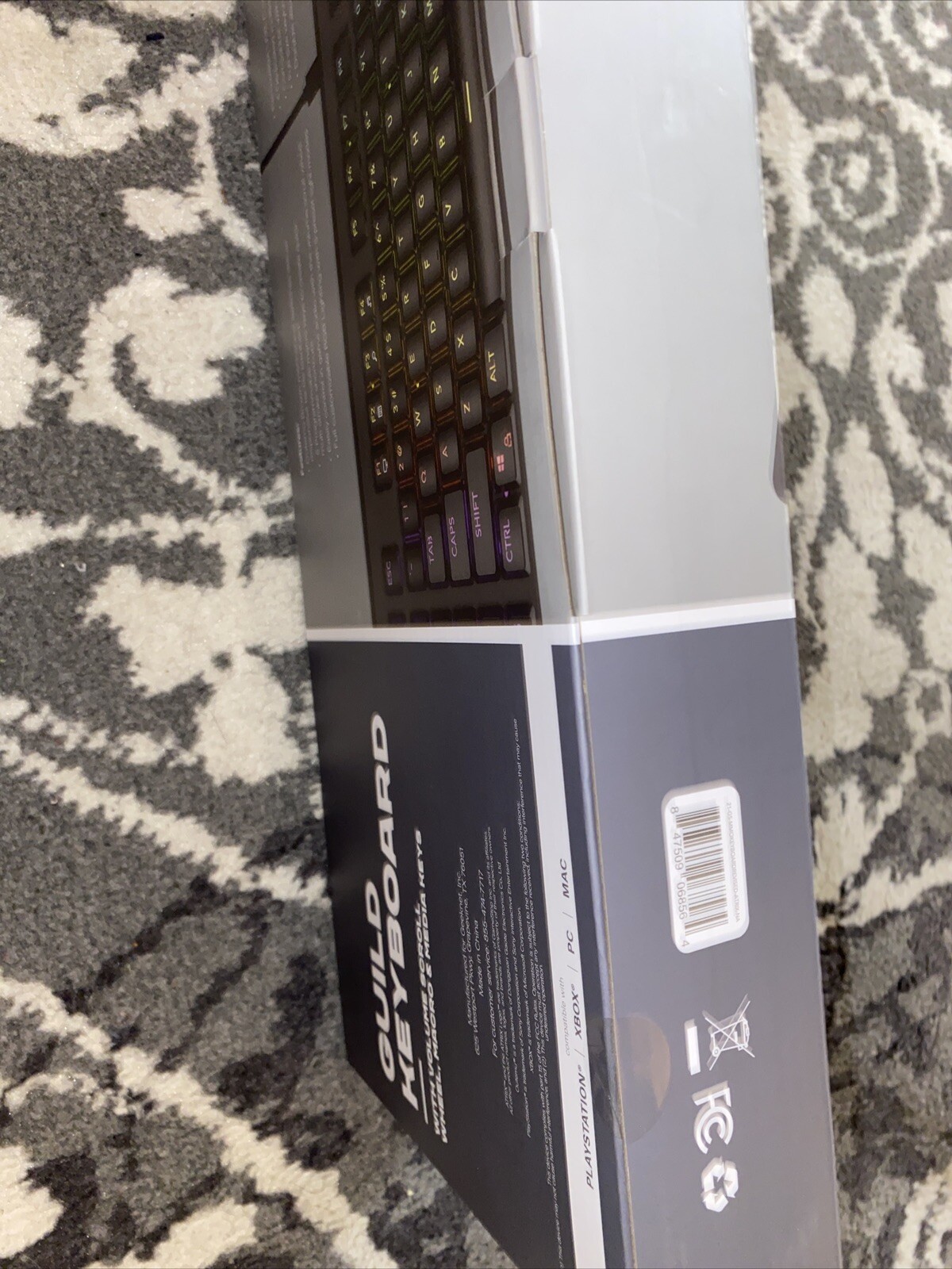 Atrix Guild Keyboard: Mechanical Outemu Brown Switches: 10 Key: Media ...