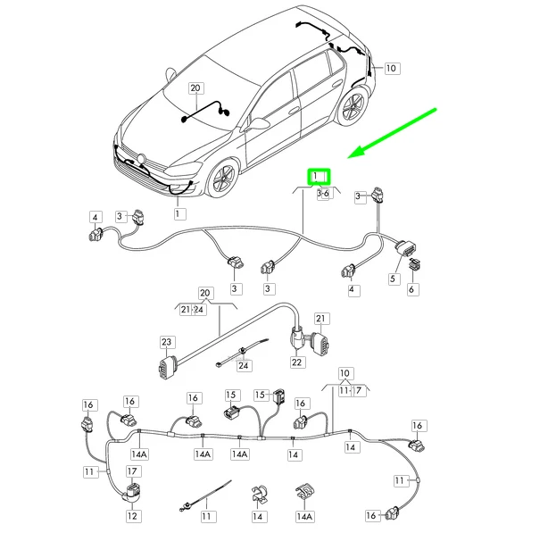 Location Of Rear Parking Buzzer/Speaker VW Vortex, 60% OFF