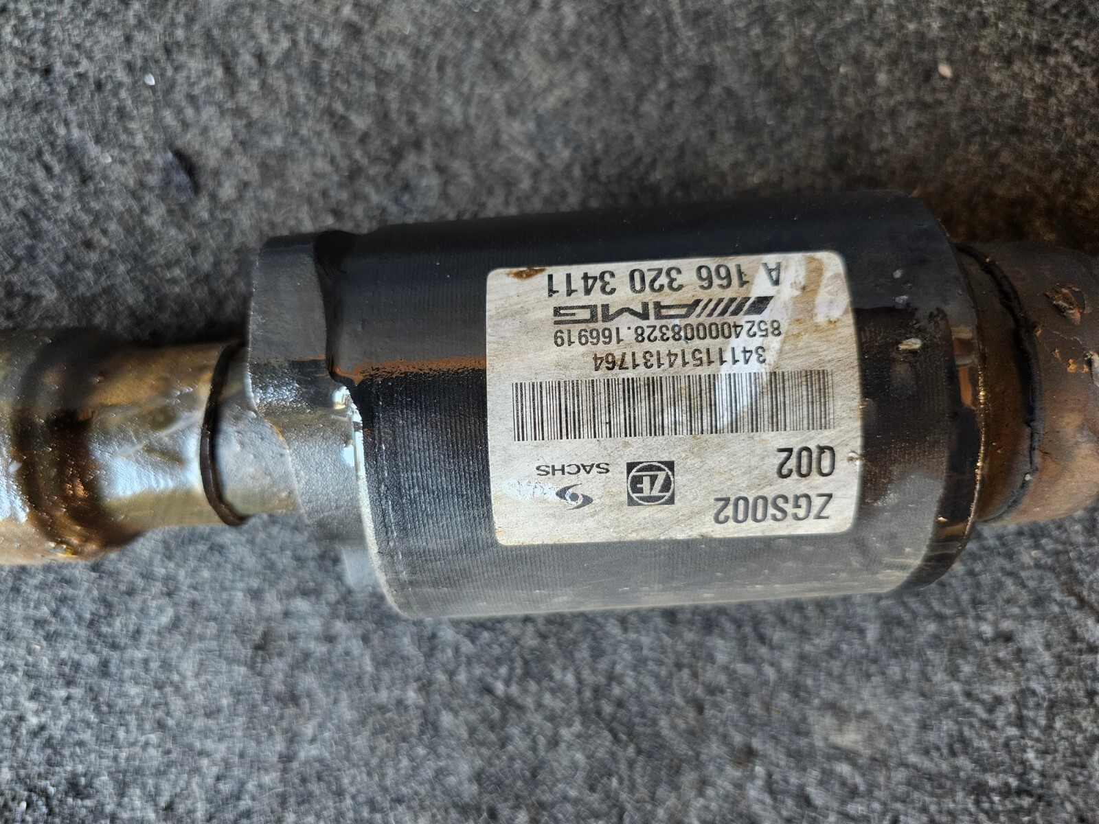 Mercedes-Benz Ml W166 Front Torsion Bar A1663203411 Genuine for sale ...