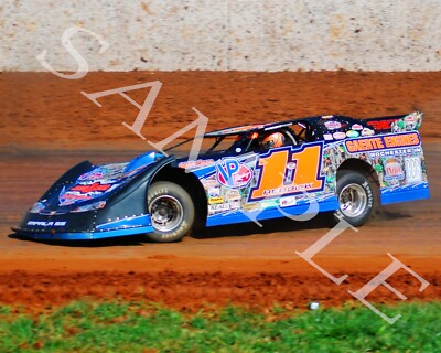 TYLER REDDICK #11 GAERTE ENGINES LATE MODEL CAR ON TRACK 8X10 GLOSSY ...