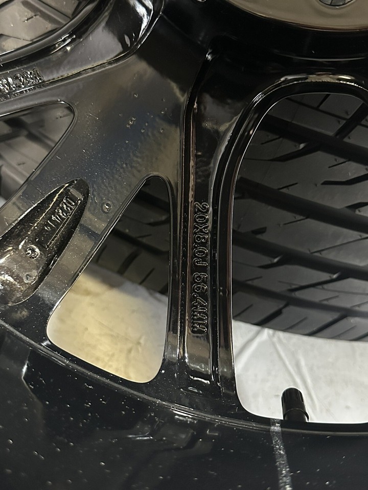 20" Jeep Grand Cherokee Summit Black wheels rims Factory OEM set 4 9170 ...