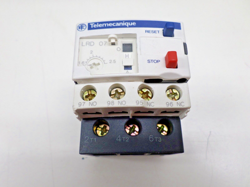 Schneider Electric LRD 07 Overload Relay B600 R300, 1.6-2.5A, 690V | eBay