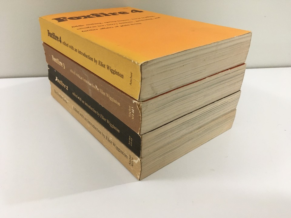 The Foxfire Book Set #1-4 1 2 3 4 Wigginton Homesteading Prepper ...