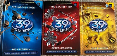 The 39 Clues Book Lot Book 1 3 4 Hardcover | eBay