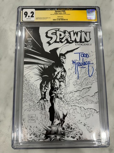 IMAGE Spawn #185 Sketch Variant CGC 9.2 **Signed Todd McFarlane** RARE Grail | eBay