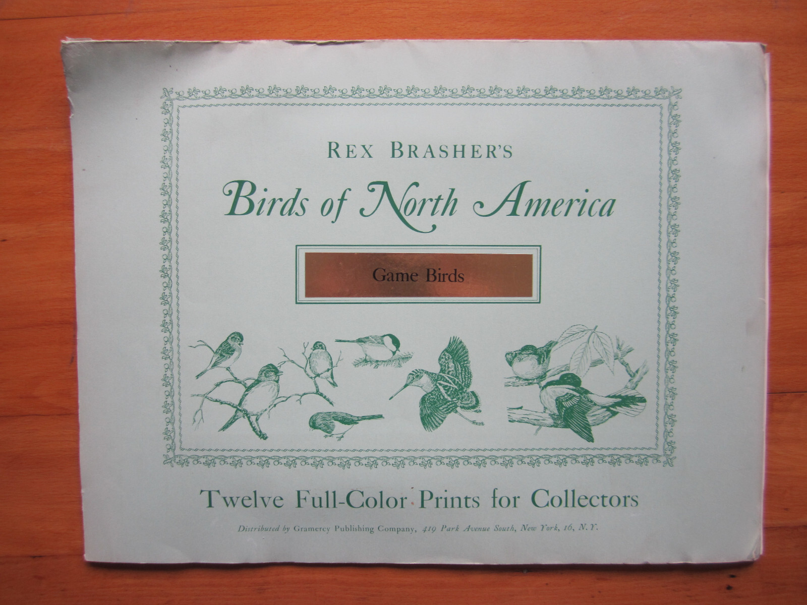 "Birds of North America - Game Birds" - 12 prints - Rex Brasher - 1962 ...