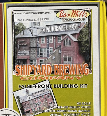 Bar-Mills Shipyard Brewing Company - Kit - HO Scale Model Railroad ...
