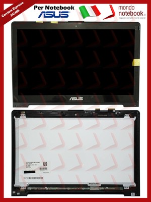 Display LCD con Touch Screen Asus S550 S550C S550CA S550CB 15,6" (NERO ...