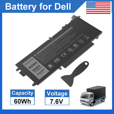 Replacement K5XWW Battery for Dell Latitude 5289 7389 7390 2-in-1 71TG4 ...
