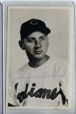 1952 Cleveland Indians Postcard Steve Gromek Autograph EX | eBay