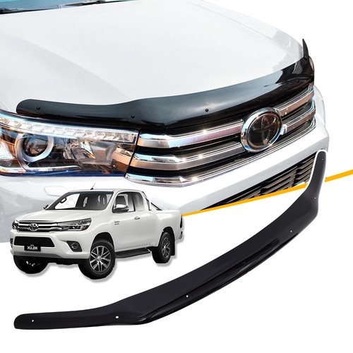 BONNET GUARD PROTECTOR HOOD WIND DEFLECTOR FOR TOYOTA HILUX REVO 2015 ...
