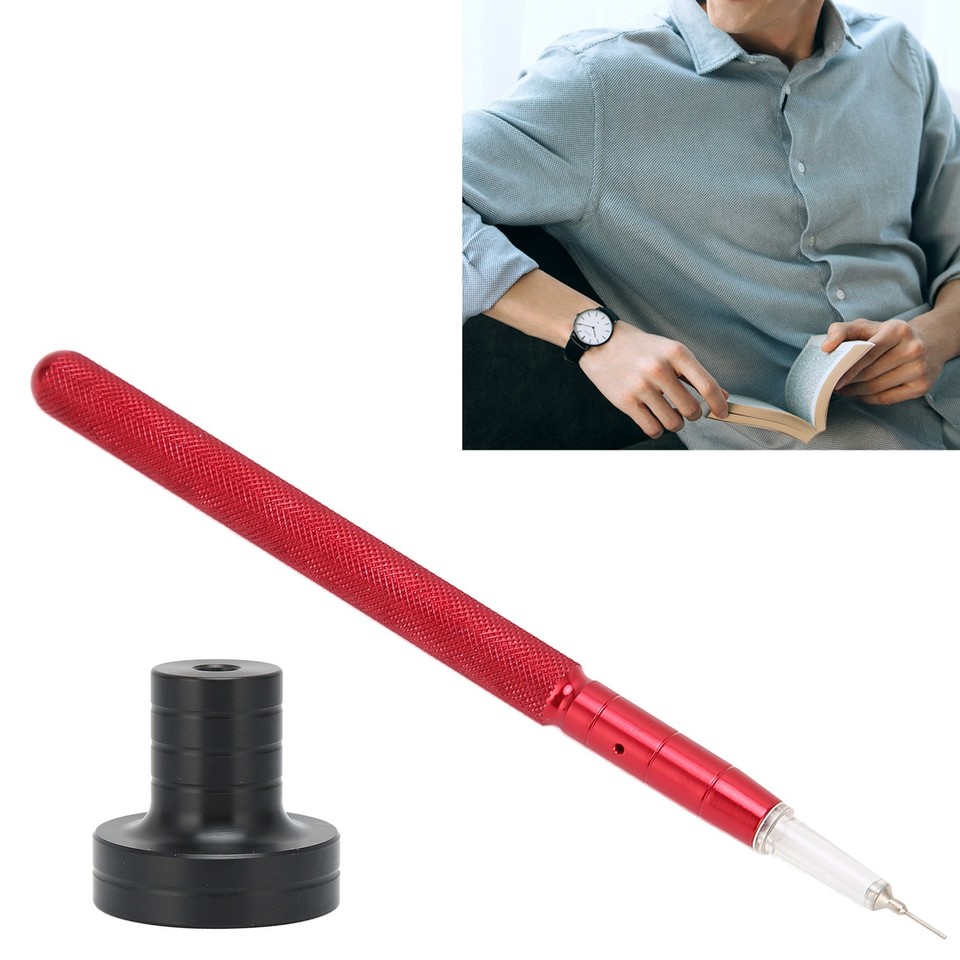 0.3*0.1mm Red Aluminum Watch Oiler Pen Lubricant Oil Pin Pen Tip W ...