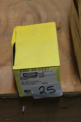 NEW HUBBELL 7717C WATERPROOF BOOT FOR NON-METALLIC 50A TWIST-LOCK | eBay