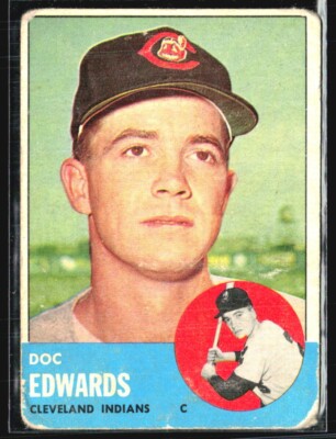 1963 Topps - #296 Doc Edwards | eBay