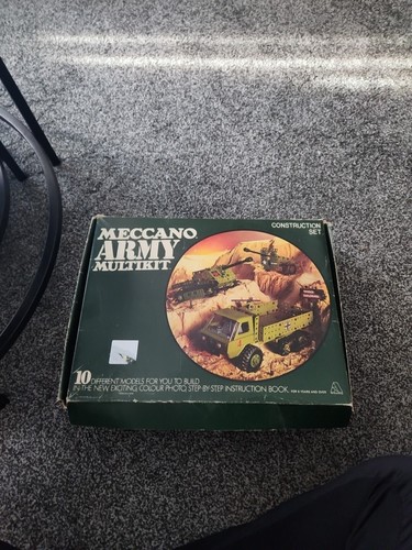 Meccano Army Multikit Vintage 1970's Collectable Set Construction Not ...