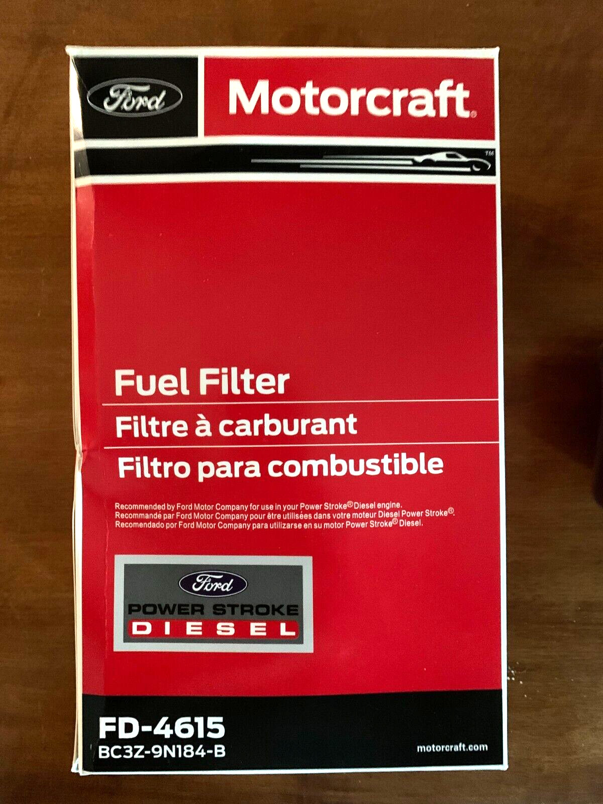 MOTORCRAFT FD4615 - Fuel filter cross reference