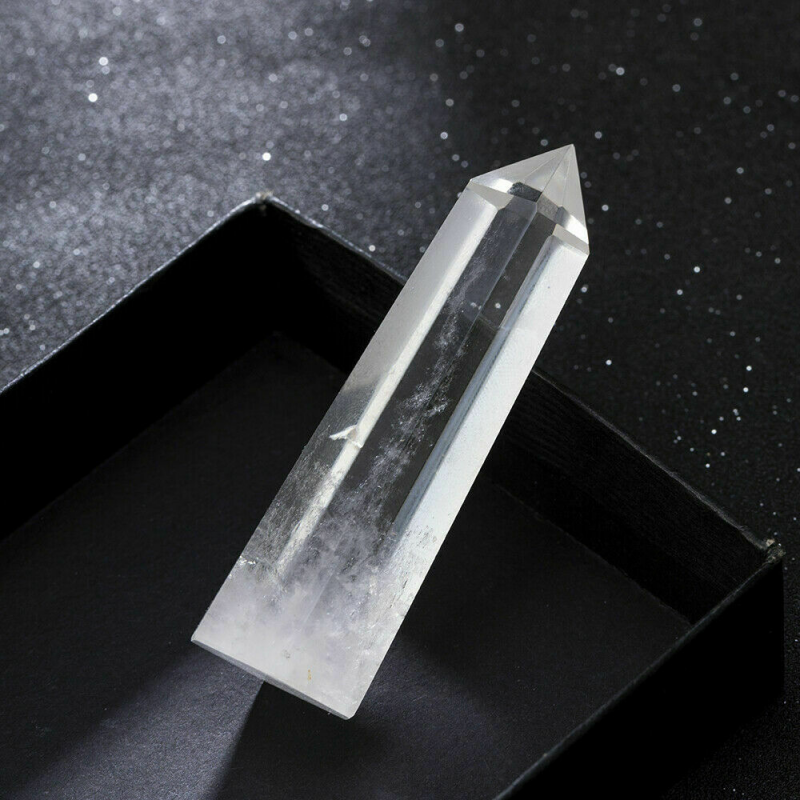 60-70Mm Clear Quartz Crystal Point Natural Wand Specimen Reiki Healing ...