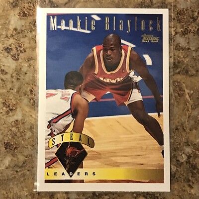 Mookie Blaylock 1995-96 Topps Atlanta Hawks Basketball Card #22 League ...