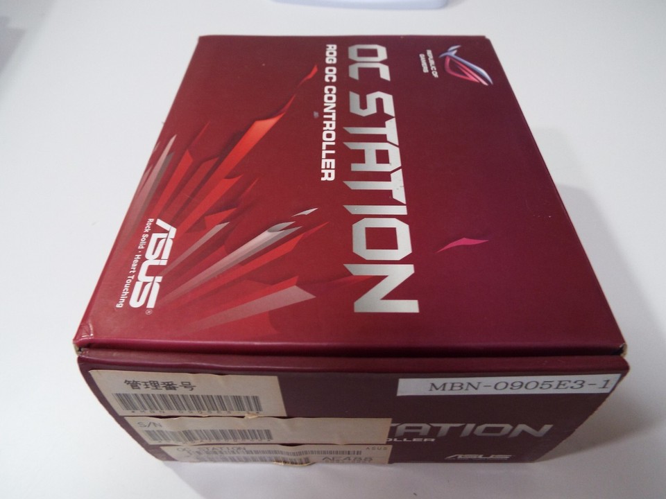 ASUS ROG OC Station Overclocking hardware monitoring controller panel ...