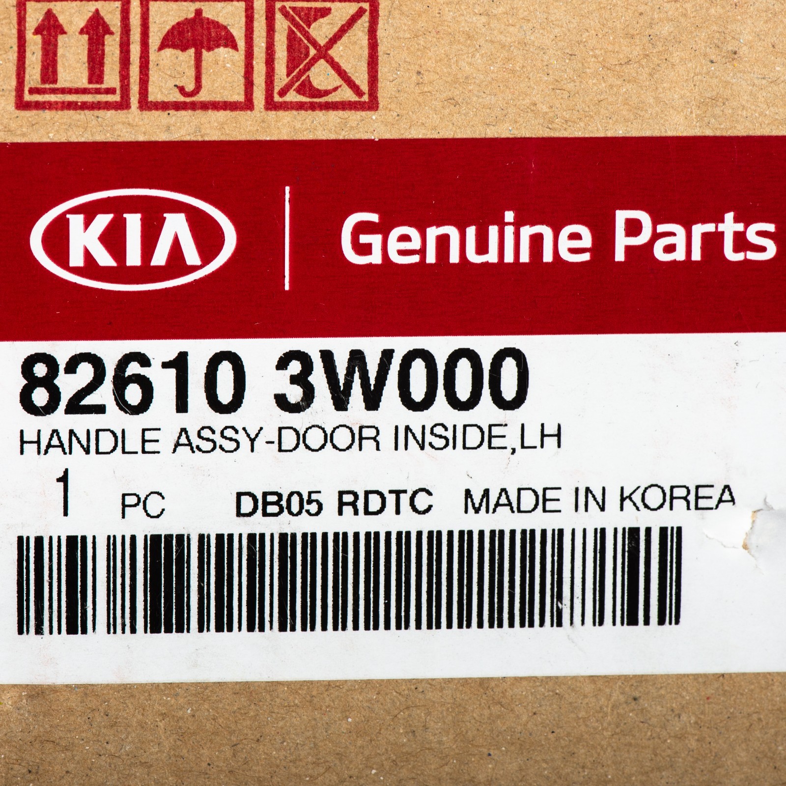 OEM NEW Interior Front Driver Side Door Handle Chrome 11-16 Sportage ...