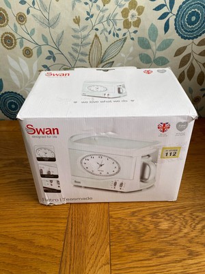 Swan Vintage Teasmade - Rapid Boil with Clock and Alarm [ SPARE PARTS ...