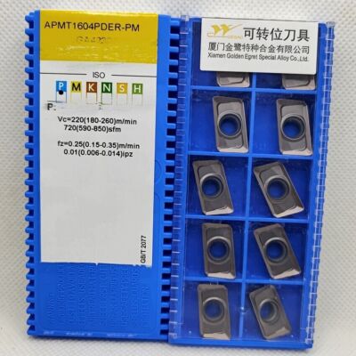 APMT1604PDER-PM GA4230 Gesac CNC Carbide inserts Milling inserts 10Pcs ...