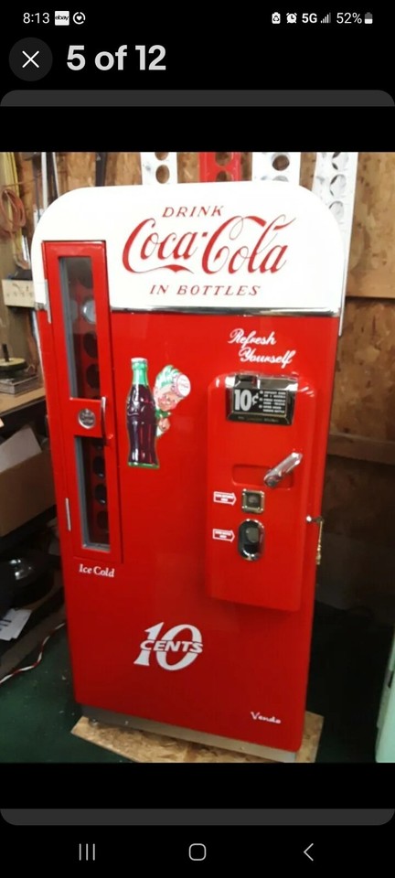 Vendo 81 Frostie Soda Coca-Cola Coke Machine Pro Restoration VMC 81 ...