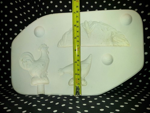 1995 Kimple Molds 2555 Chickens / Base Ceramic Slip Casting Mold | eBay