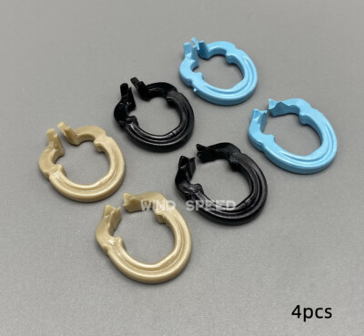 4pc Dental Matrix Clip Matrices Resin Seperate Clamp Ring Wedges Bands ...