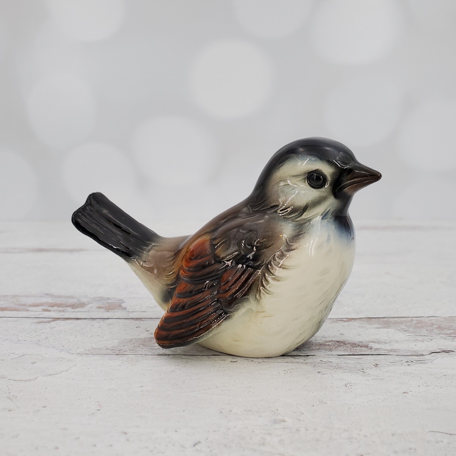 Vintage Ebeling & Reuss E & R Austria Sparrow Bird Porcelain Figurines ...