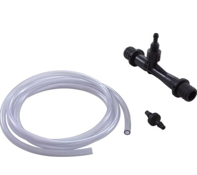 Spa ozone venturi 3/4"brb INJECTOR install KIT , check valve & 6-ft ...