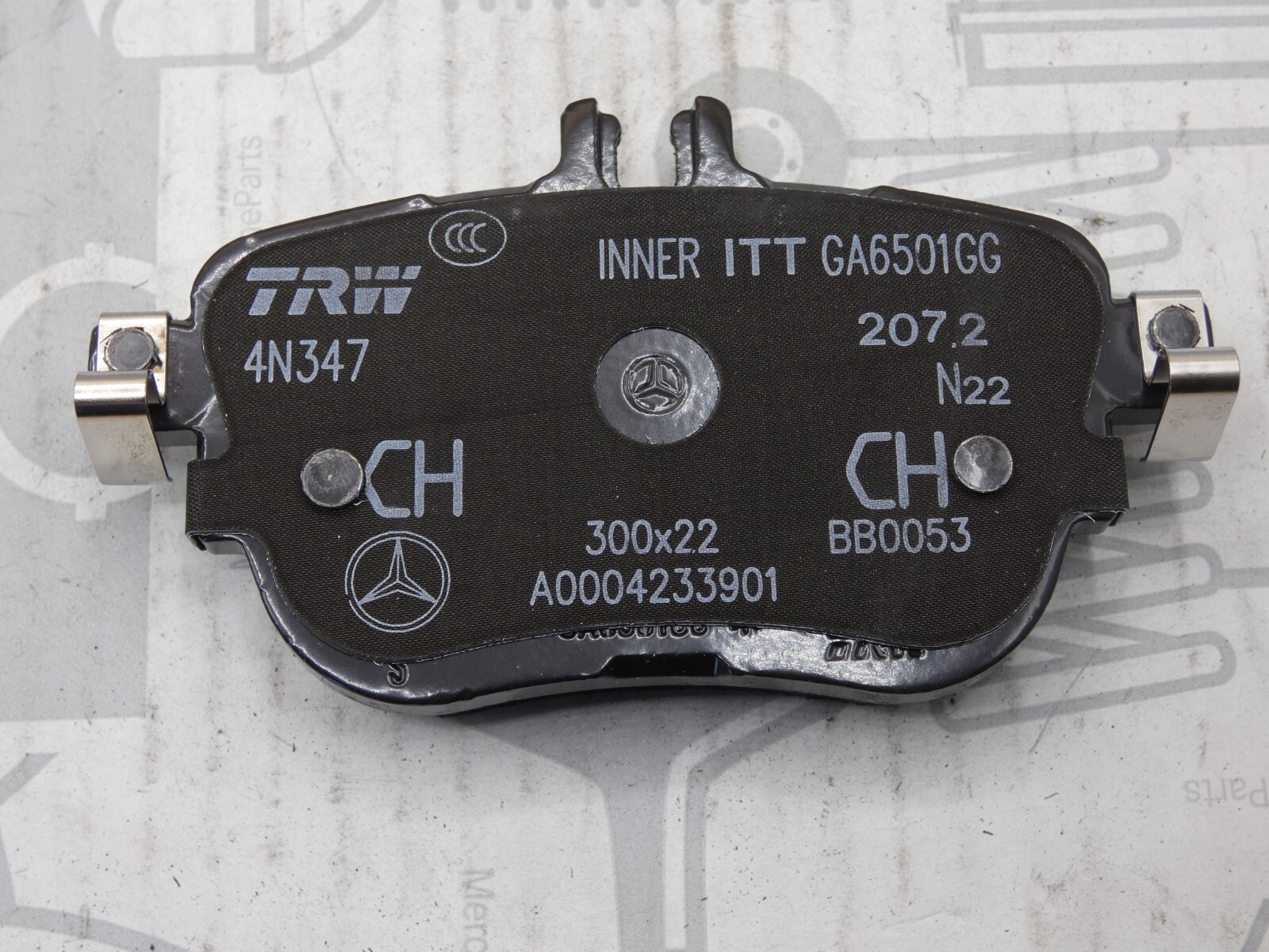 Bremsklotz-Satz hinten. E-Klasse W213, W238, CLS W257 A0004209203 | eBay.de