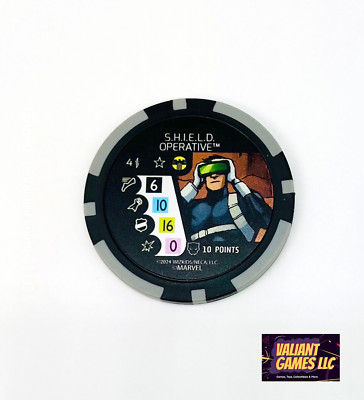 Marvel Heroclix S.H.I.E.L.D Operative Token Black Panther Set | eBay
