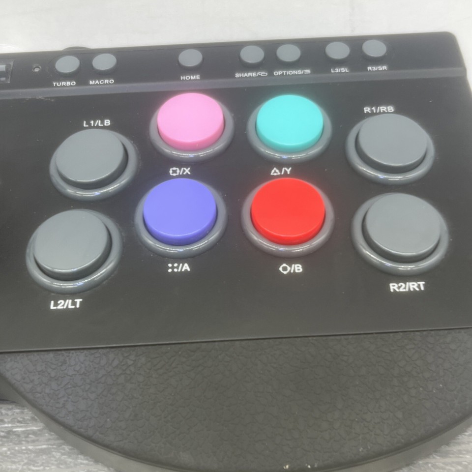 PXN [PXN-0082] USB Arcade Fight Stick for Android Switch Xbox One PS4 ...