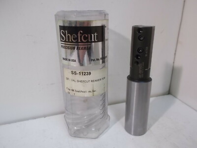 NIB Shefcut CSS-11239 Coolant Thru Precision Reamer: .8292 Dia, 1" Dia ...