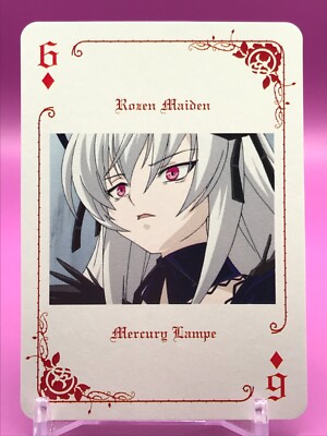 Suigintou Rozen Maiden Playing Card Game Animage appendix 2006 Japan D6 ...