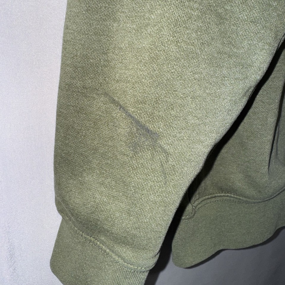 Carhartt Hoodie Green sleeve Hit Mens Size Small Has Flaws E1750 | eBay