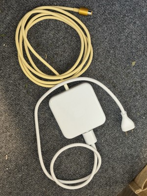 Apple Genuine OEM iMac 24'' M1 Yellow Adapter 143W A2290 + Power Cord ...