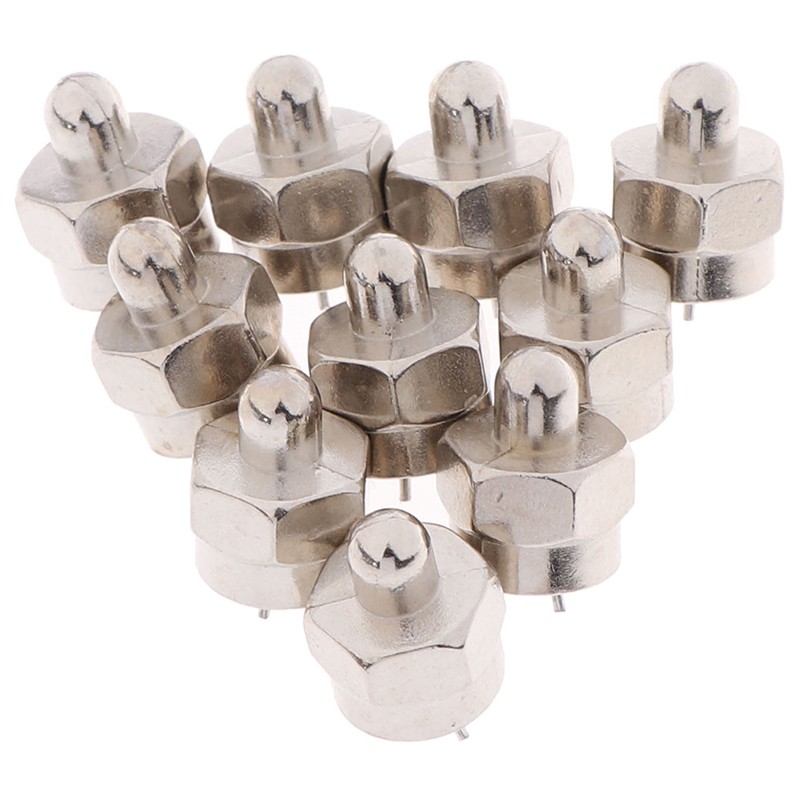 10pcs 75 Ohm F Type Coaxial Male Terminator End Caps Connectors RF Port ...