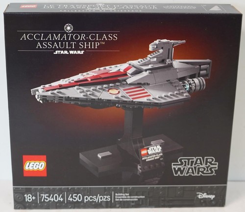 NEW- LEGO Star Wars 450-Piece Acclamator Class Assault Ship Building ...