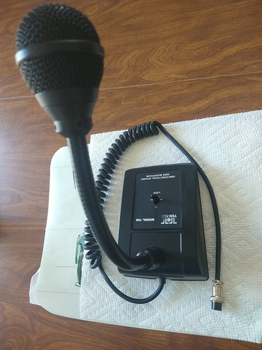 MICROPHONE TEN TEC MODEL 708 8 PINES THIS ITEM IS PARTS OF MY ...
